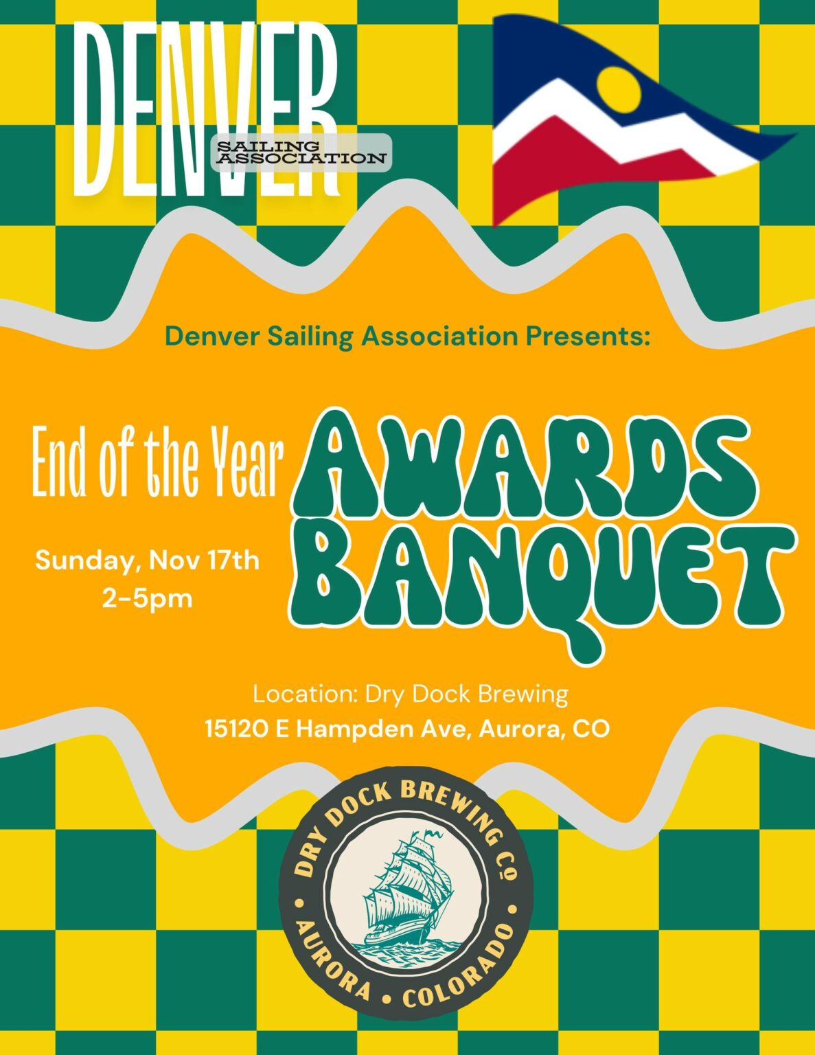 2024 End of Year Awards Banquet – Denver Sailing Association